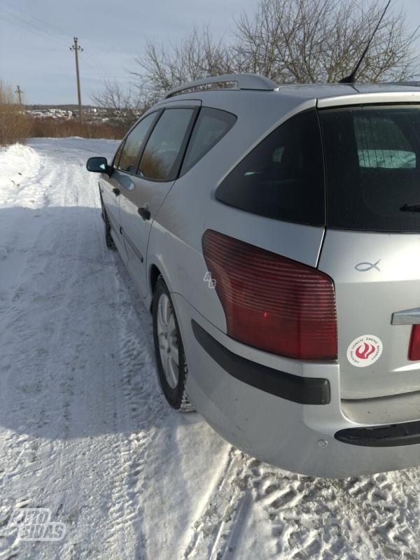 Grey Peugeot 407 2005 in Vilnius, with an engine capacity of 1.60 L and mileage of 253 thousand km for 550 €, photo 6 on AUTOMOTO.COM.LV