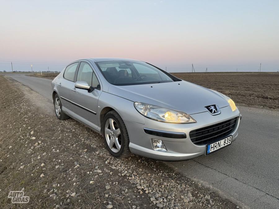 Pelēks Peugeot 407 2005 Marijampole, ar dzinēja tilpumu 2.00 L un nobraukumu 366 tūkst. km par 1500 €, foto 2 vietnē AUTOMOTO.COM.LV