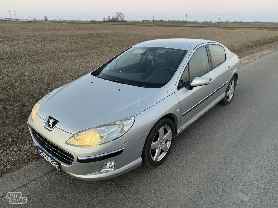 Pelēks Peugeot 407 2005 Marijampole, ar dzinēja tilpumu 2.00 L un nobraukumu 366 tūkst. km par 1500 €, foto 5 vietnē AUTOMOTO.COM.LV
