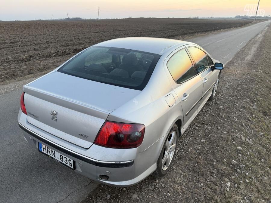 Pelēks Peugeot 407 2005 Marijampole, ar dzinēja tilpumu 2.00 L un nobraukumu 366 tūkst. km par 1500 €, foto 8 vietnē AUTOMOTO.COM.LV