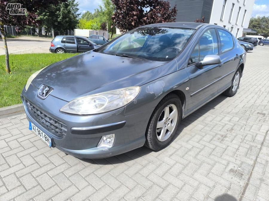 Pelēks Peugeot 407 2005 Kauņa, ar dzinēja tilpumu 2.00 L un nobraukumu 240 tūkst. km par 1200 €, foto 1 vietnē AUTOMOTO.COM.LV