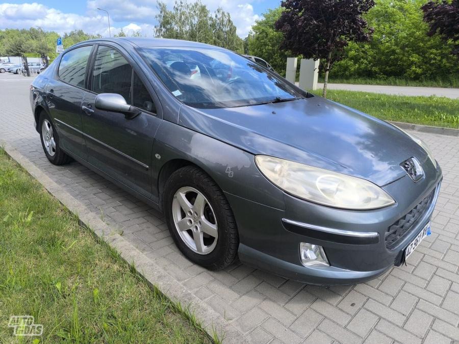 Pelēks Peugeot 407 2005 Kauņa, ar dzinēja tilpumu 2.00 L un nobraukumu 240 tūkst. km par 1200 €, foto 4 vietnē AUTOMOTO.COM.LV