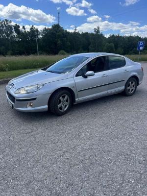 Grey Peugeot 407 2005 in Prienai, with an engine capacity of 1.56 L and mileage of 294 thousand km for 1199 €, photo 3 on AUTOMOTO.COM.LV