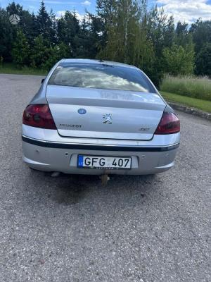 Grey Peugeot 407 2005 in Prienai, with an engine capacity of 1.56 L and mileage of 294 thousand km for 1199 €, photo 6 on AUTOMOTO.COM.LV