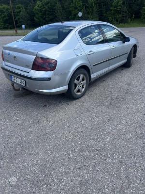 Grey Peugeot 407 2005 in Prienai, with an engine capacity of 1.56 L and mileage of 294 thousand km for 1199 €, photo 7 on AUTOMOTO.COM.LV