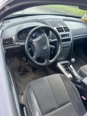 Grey Peugeot 407 2005 in Prienai, with an engine capacity of 1.56 L and mileage of 294 thousand km for 1199 €, photo 9 on AUTOMOTO.COM.LV