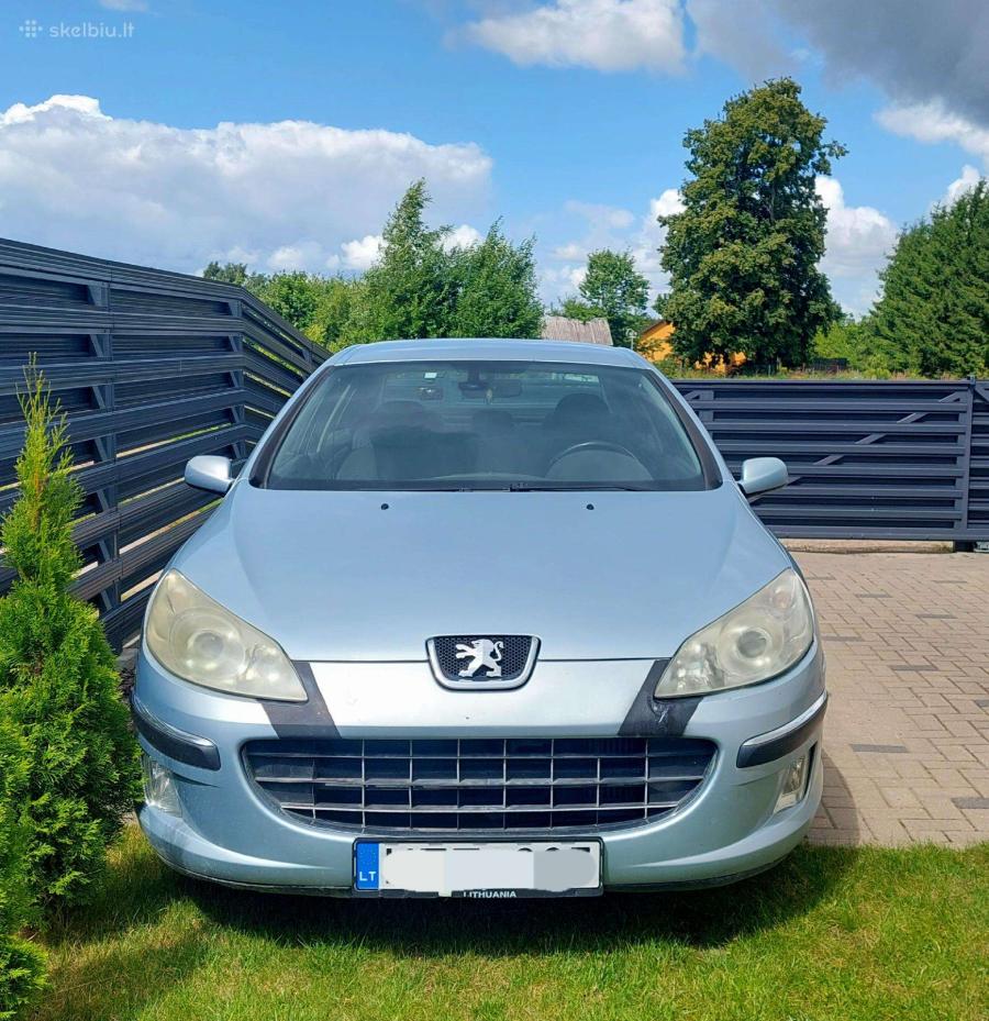Pelēks Peugeot 407 2005 Viļņa, ar dzinēja tilpumu 2.00 L un nobraukumu 267 tūkst. km par 999 €, foto 3 vietnē AUTOMOTO.COM.LV
