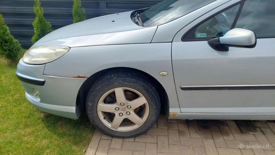 Pelēks Peugeot 407 2005 Viļņa, ar dzinēja tilpumu 2.00 L un nobraukumu 267 tūkst. km par 999 €, foto 8 vietnē AUTOMOTO.COM.LV