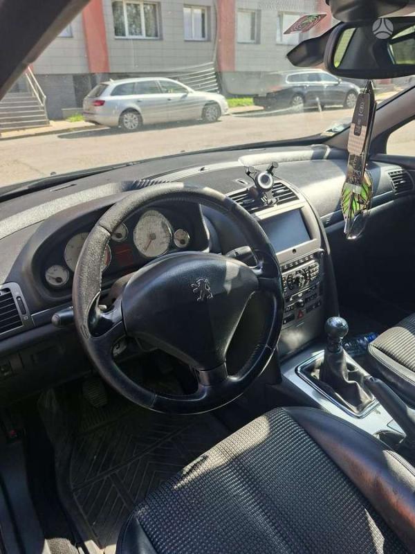 Pelēks Peugeot 407 2005 Panevēža, ar dzinēja tilpumu 2.00 L un nobraukumu 340 tūkst. km par 1000 €, foto 4 vietnē AUTOMOTO.COM.LV