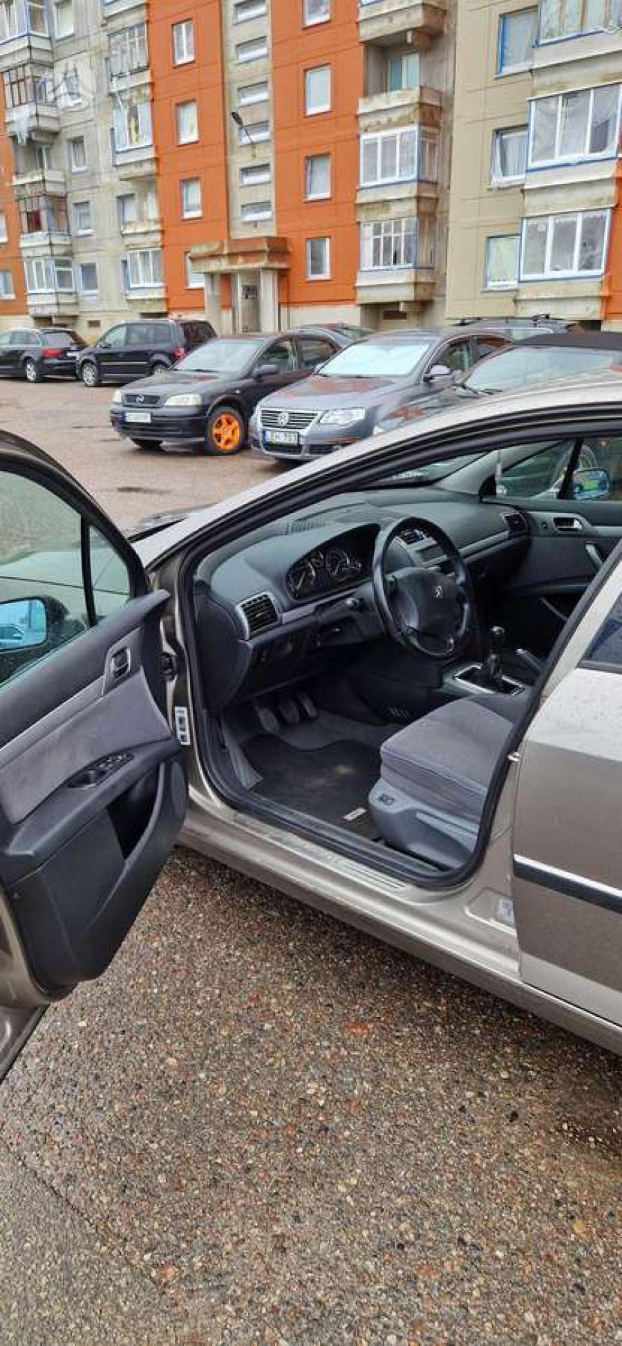 Pelēks Peugeot 407 2005 Klaipėda, ar dzinēja tilpumu 1.75 L un nobraukumu 180 tūkst. km par 580 €, foto 6 vietnē AUTOMOTO.COM.LV