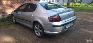 Pelēks Peugeot 407 2005 Šilutė, ar dzinēja tilpumu 2.00 L un nobraukumu 330 tūkst. km par 1199 €, foto 4 vietnē AUTOMOTO.COM.LV