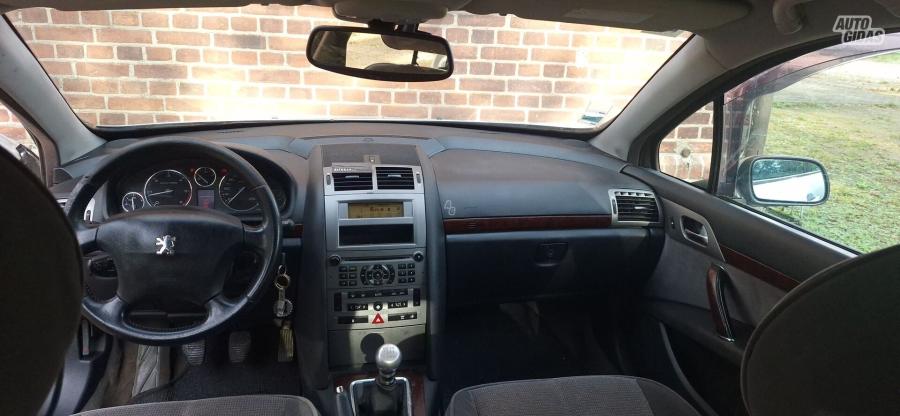 Pelēks Peugeot 407 2005 Šilutė, ar dzinēja tilpumu 2.00 L un nobraukumu 330 tūkst. km par 1199 €, foto 8 vietnē AUTOMOTO.COM.LV