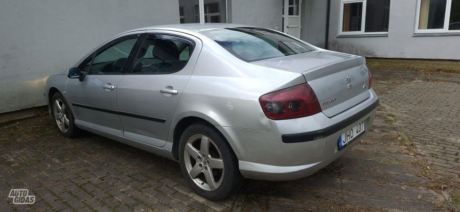 Grey Peugeot 407 2005 in Silute, with an engine capacity of 2.00 L and mileage of 337 thousand km for 1150 €, photo 4 on AUTOMOTO.COM.LV