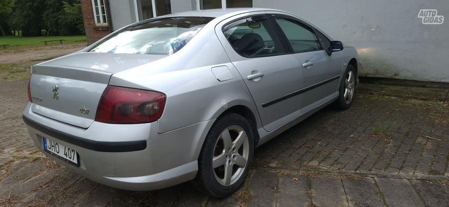 Grey Peugeot 407 2005 in Silute, with an engine capacity of 2.00 L and mileage of 337 thousand km for 1150 €, photo 5 on AUTOMOTO.COM.LV