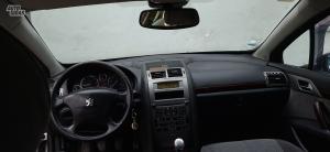 Grey Peugeot 407 2005 in Silute, with an engine capacity of 2.00 L and mileage of 337 thousand km for 1150 €, photo 8 on AUTOMOTO.COM.LV