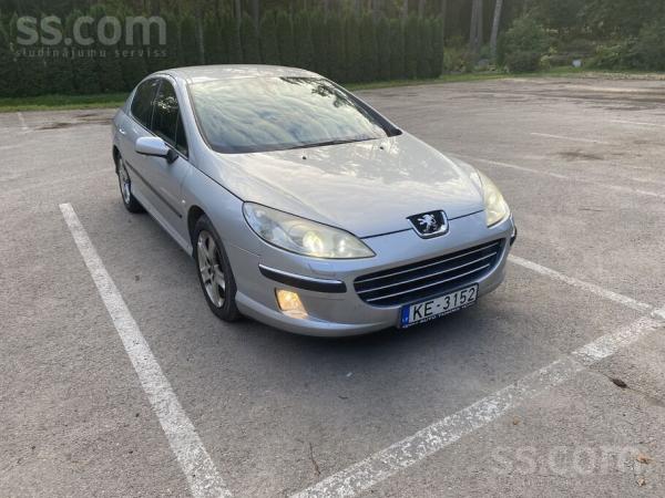 Grey Peugeot 407 2005 in Ogre, with an engine capacity of 2.00 L and mileage of 287 thousand km for 600 €, photo 3 on AUTOMOTO.COM.LV