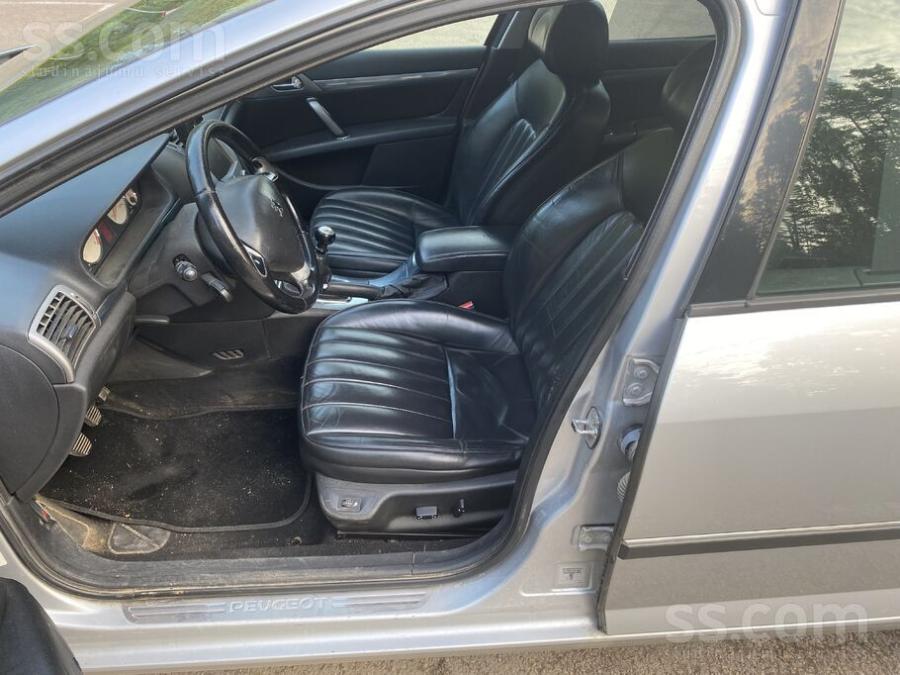 Grey Peugeot 407 2005 in Ogre, with an engine capacity of 2.00 L and mileage of 288 thousand km for 450 €, photo 6 on AUTOMOTO.COM.LV