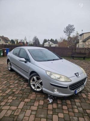 Grey Peugeot 407 2006 in Sakiai, with an engine capacity of 2.00 L and mileage of 377 thousand km for 1499 €, photo 2 on AUTOMOTO.COM.LV