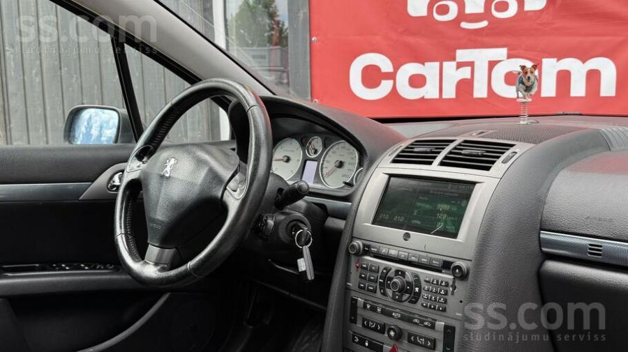 Pelēks Peugeot 407 2006 Rīga, ar dzinēja tilpumu 2.00 L un nobraukumu 371 tūkst. km par 1350 €, foto 12 vietnē AUTOMOTO.COM.LV