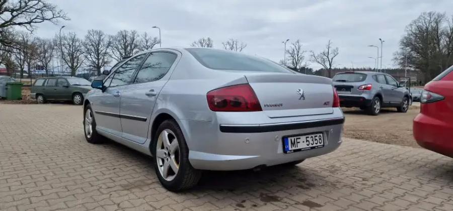 Pelēks Peugeot 407 2006 Valmiera, ar dzinēja tilpumu 2.00 L un nobraukumu 279 tūkst. km par 1680 €, foto 5 vietnē AUTOMOTO.COM.LV