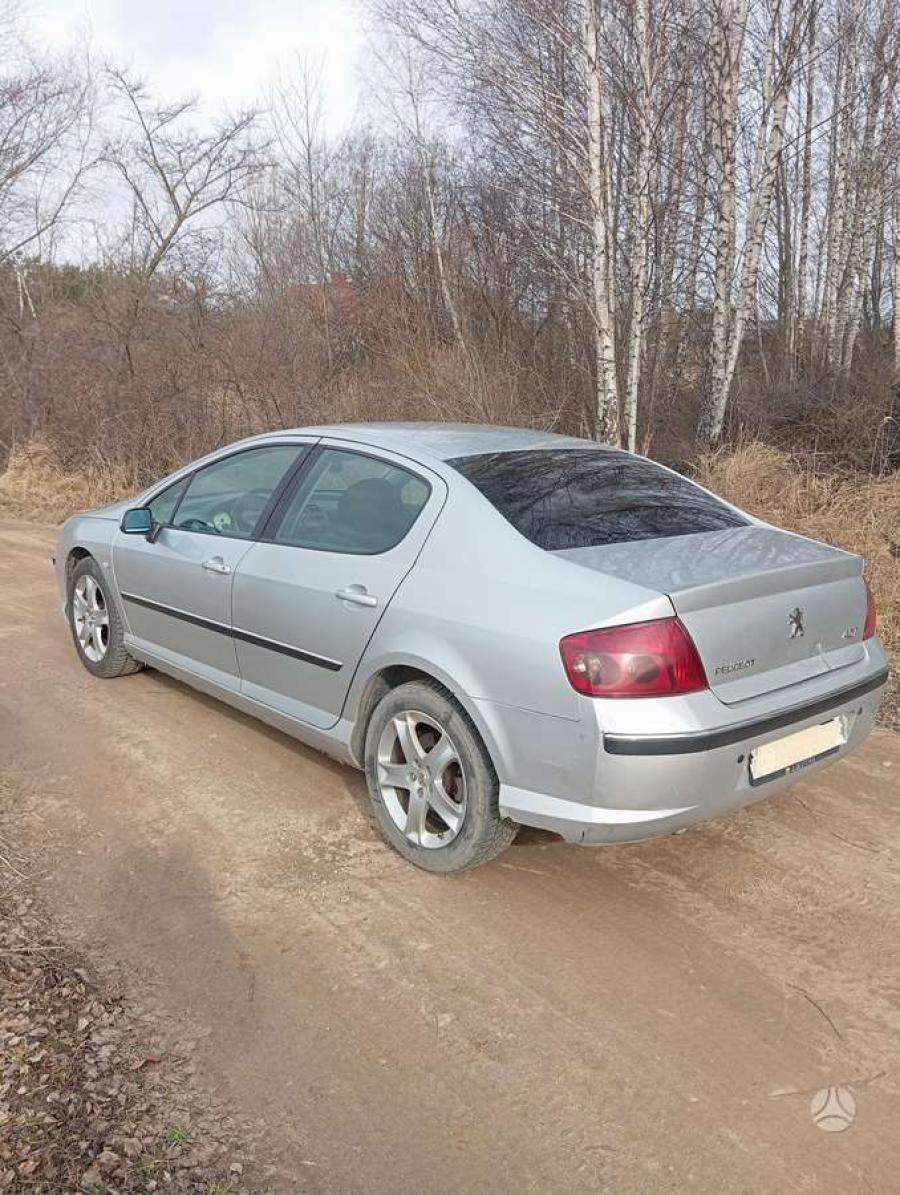 Pelēks Peugeot 407 2006 Šauļi, ar dzinēja tilpumu 2.18 L un nobraukumu 308 tūkst. km par 790 €, foto 5 vietnē AUTOMOTO.COM.LV