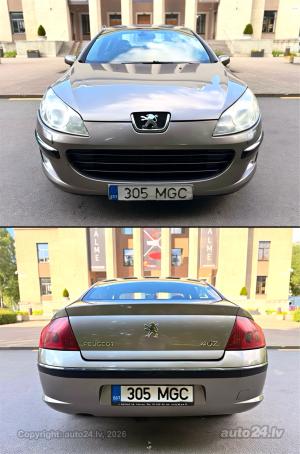 Pelēks Peugeot 407 2006 Tallina, ar dzinēja tilpumu 2.00 L un nobraukumu 187 tūkst. km par 999 €, foto 6 vietnē AUTOMOTO.COM.LV