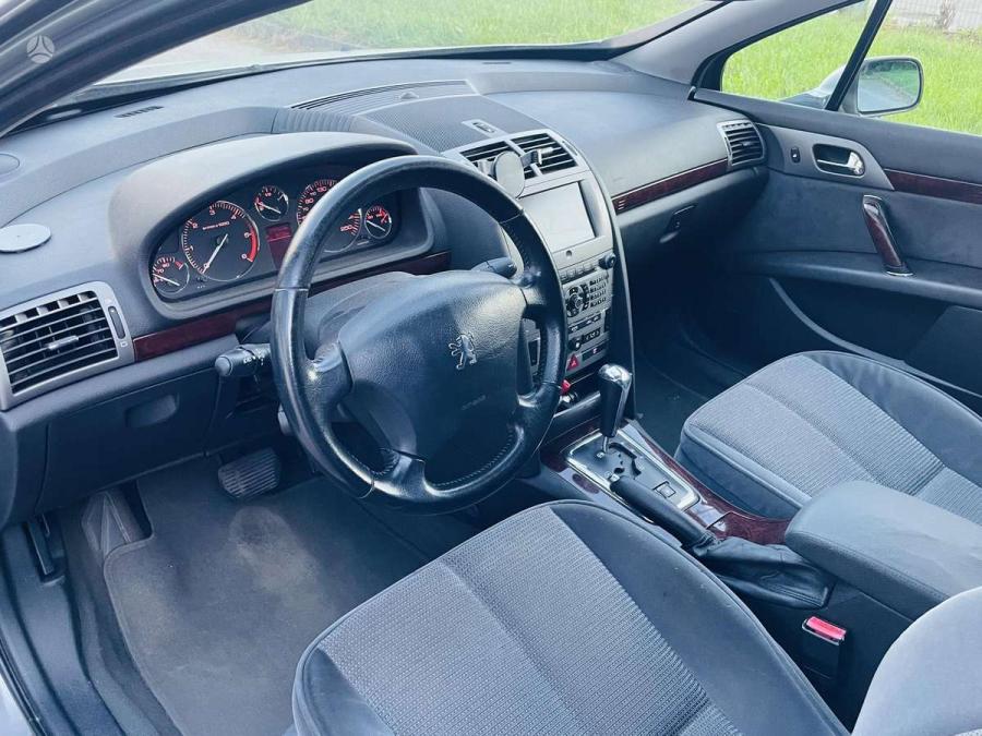 Pelēks Peugeot 407 2006 Kauņa, ar dzinēja tilpumu 0.00 L un nobraukumu 270 tūkst. km par 1299 €, foto 8 vietnē AUTOMOTO.COM.LV