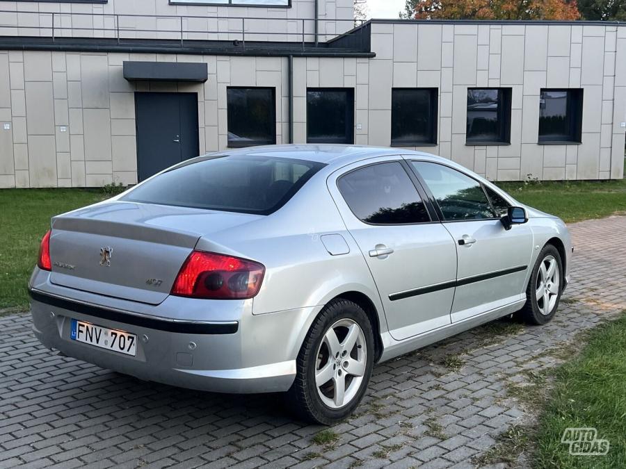 Серый Пежо 407 2006 в Таураге, объемом двигателя 2.00 л и пробегом 290 тыс. км за 999 €, фото 6 на AUTOMOTO.COM.LV