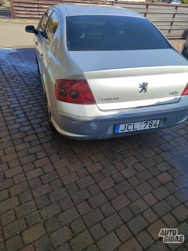 Pelēks Peugeot 407 2007 Kauņa, ar dzinēja tilpumu 2.00 L un nobraukumu 317 tūkst. km par 500 €, foto 2 vietnē AUTOMOTO.COM.LV