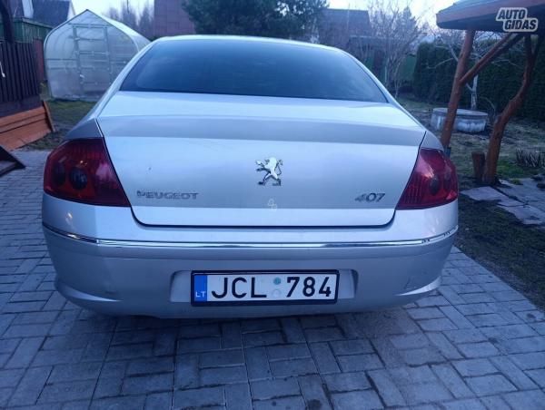 Pelēks Peugeot 407 2007 Kauņa, ar dzinēja tilpumu 2.00 L un nobraukumu 315 tūkst. km par 799 €, foto 8 vietnē AUTOMOTO.COM.LV