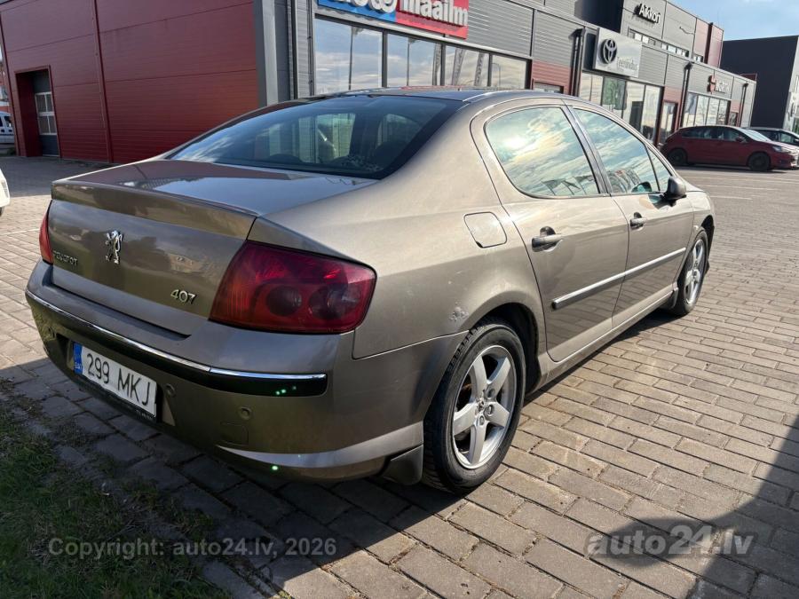 Серый Пежо 407 2007 в Хаапсалу, объемом двигателя 2.00 л и пробегом 250 тыс. км за 2690 €, фото 5 на AUTOMOTO.COM.LV