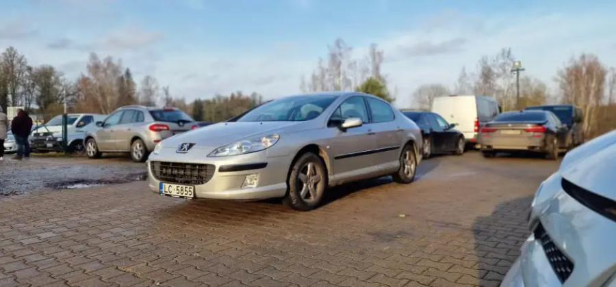 Pelēks Peugeot 407 2007 Valmiera, ar dzinēja tilpumu 2.00 L un nobraukumu 255 tūkst. km par 900 €, foto 7 vietnē AUTOMOTO.COM.LV