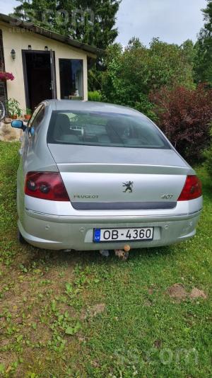 Pelēks Peugeot 407 2007 Daugavpils, ar dzinēja tilpumu 2.00 L un nobraukumu 335 tūkst. km par 1750 €, foto 4 vietnē AUTOMOTO.COM.LV