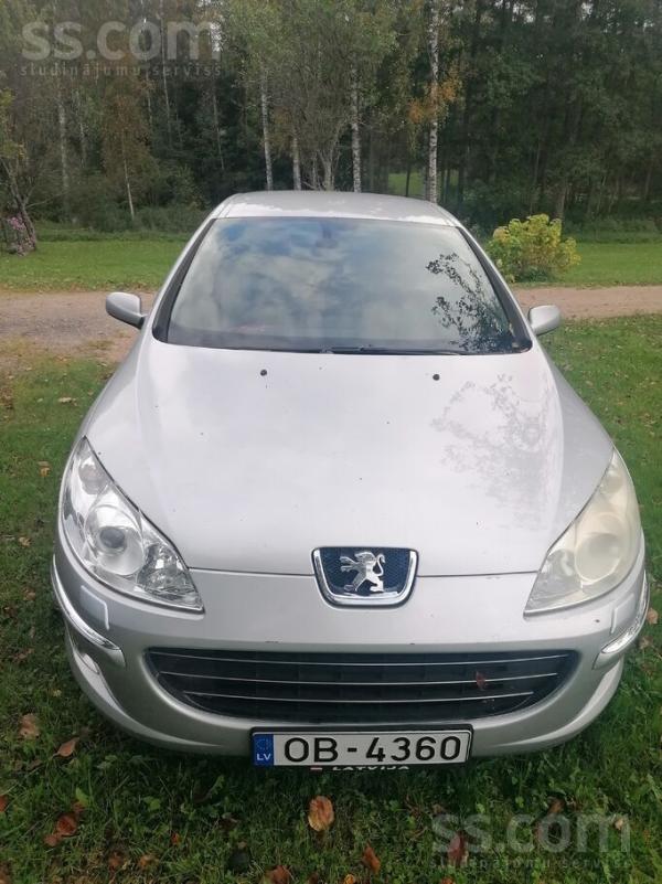Grey Peugeot 407 2007 in Daugavpils, with an engine capacity of 2.00 L and mileage of 335 thousand km for 1650 €, photo 1 on AUTOMOTO.COM.LV