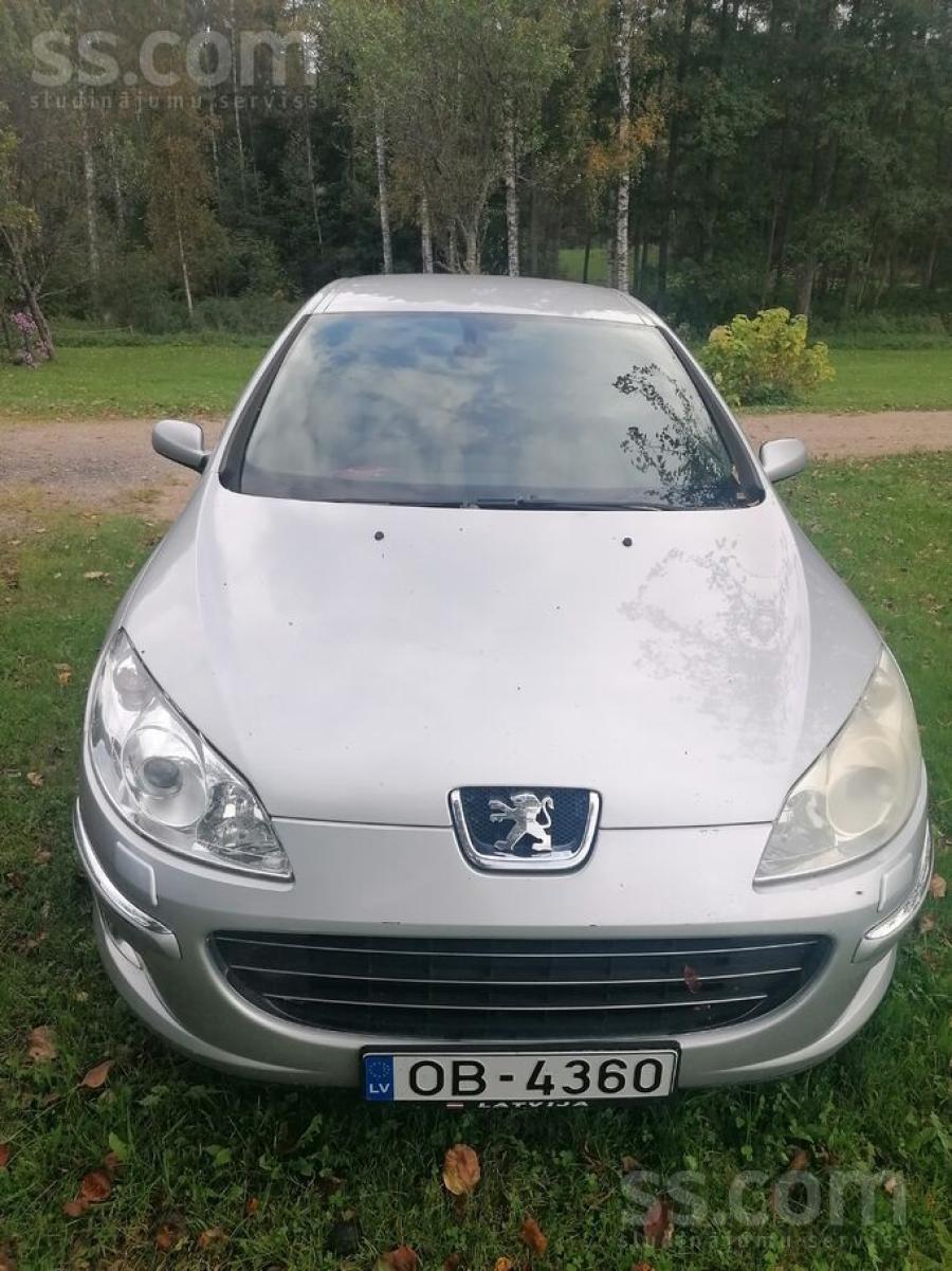 Grey Peugeot 407 2007 in Daugavpils, with an engine capacity of 2.00 L and mileage of 335 thousand km for 1650 €, photo 1 on AUTOMOTO.COM.LV