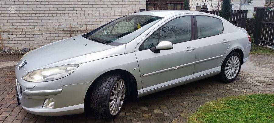 Pelēks Peugeot 407 2007 Šauļi, ar dzinēja tilpumu 2.72 L un nobraukumu 265 tūkst. km par 1450 €, foto 5 vietnē AUTOMOTO.COM.LV