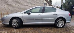 Pelēks Peugeot 407 2007 Šauļi, ar dzinēja tilpumu 2.72 L un nobraukumu 265 tūkst. km par 1450 €, foto 6 vietnē AUTOMOTO.COM.LV