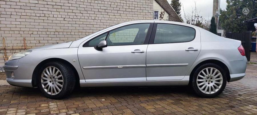 Pelēks Peugeot 407 2007 Šauļi, ar dzinēja tilpumu 2.72 L un nobraukumu 265 tūkst. km par 1450 €, foto 6 vietnē AUTOMOTO.COM.LV