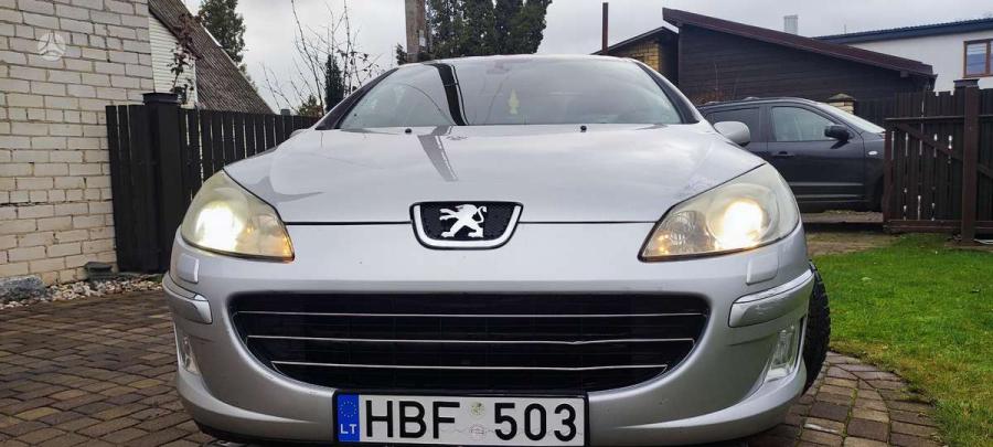 Pelēks Peugeot 407 2007 Šauļi, ar dzinēja tilpumu 2.72 L un nobraukumu 265 tūkst. km par 1450 €, foto 9 vietnē AUTOMOTO.COM.LV