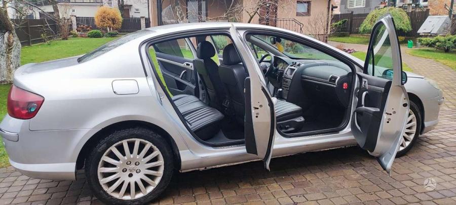 Pelēks Peugeot 407 2007 Šauļi, ar dzinēja tilpumu 2.72 L un nobraukumu 265 tūkst. km par 1450 €, foto 12 vietnē AUTOMOTO.COM.LV