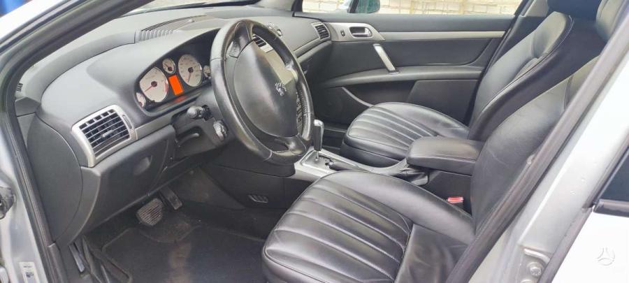 Pelēks Peugeot 407 2007 Šauļi, ar dzinēja tilpumu 2.72 L un nobraukumu 265 tūkst. km par 1450 €, foto 14 vietnē AUTOMOTO.COM.LV