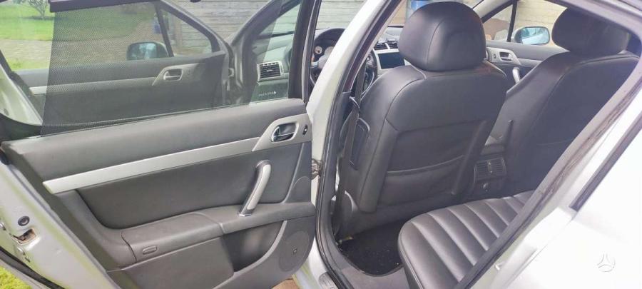 Pelēks Peugeot 407 2007 Šauļi, ar dzinēja tilpumu 2.72 L un nobraukumu 265 tūkst. km par 1450 €, foto 15 vietnē AUTOMOTO.COM.LV