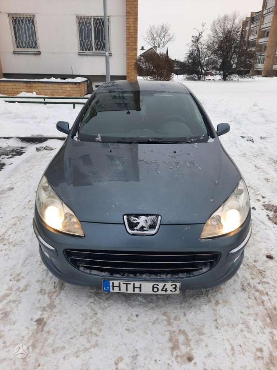 Grey Peugeot 407 2008 in Panevezys, with an engine capacity of 2.00 L and mileage of 237 thousand km for 1950 €, photo 3 on AUTOMOTO.COM.LV