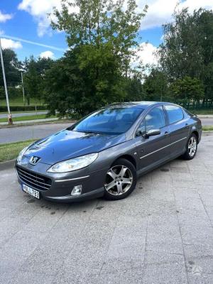 Grey Peugeot 407 2008 in Vilnius, with an engine capacity of 2.18 L and mileage of 261 thousand km for 950 €, photo  on AUTOMOTO.COM.LV