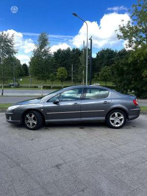 Grey Peugeot 407 2008 in Vilnius, with an engine capacity of 2.18 L and mileage of 261 thousand km for 950 €, photo 3 on AUTOMOTO.COM.LV