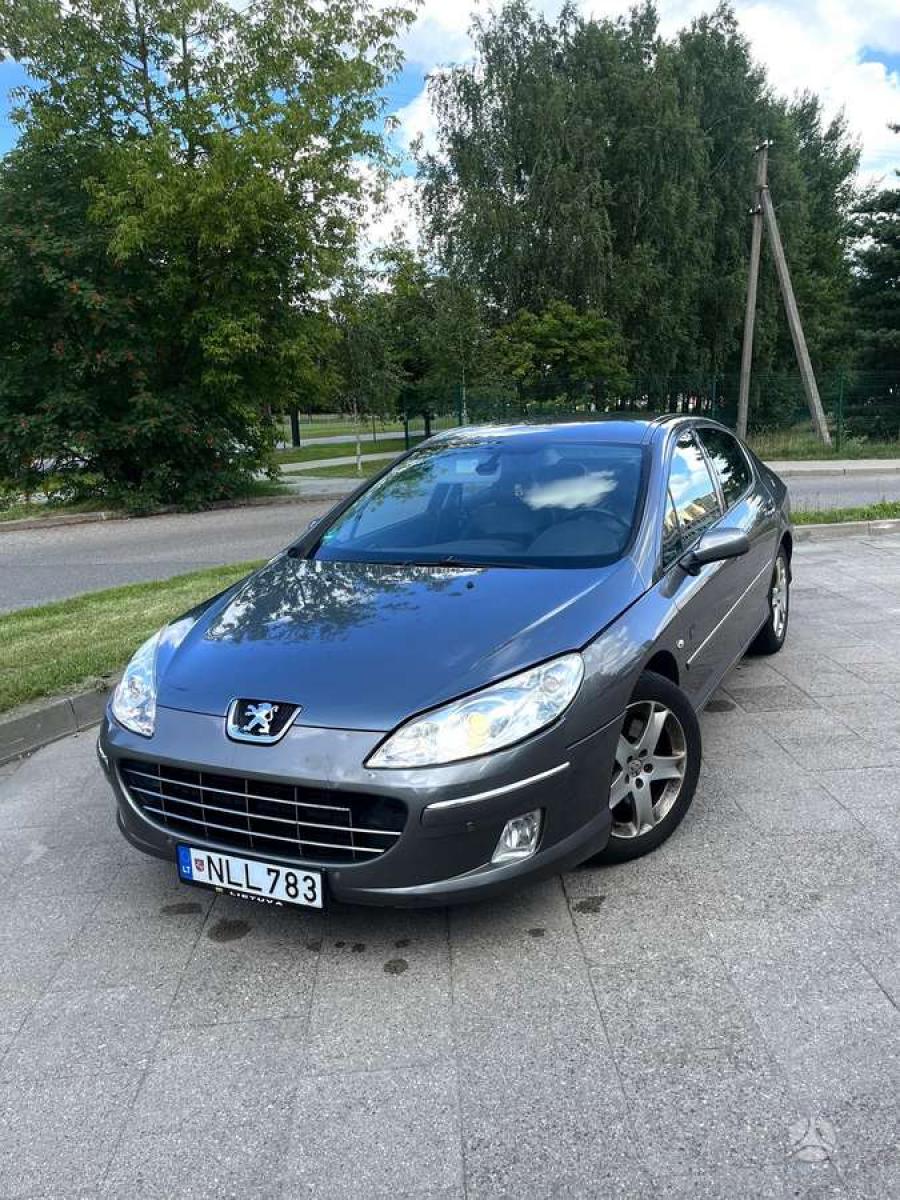 Grey Peugeot 407 2008 in Vilnius, with an engine capacity of 2.18 L and mileage of 261 thousand km for 950 €, photo 4 on AUTOMOTO.COM.LV