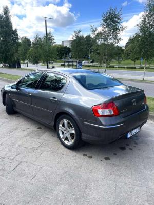 Grey Peugeot 407 2008 in Vilnius, with an engine capacity of 2.18 L and mileage of 261 thousand km for 950 €, photo 7 on AUTOMOTO.COM.LV