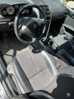 Grey Peugeot 407 2008 in Vilnius, with an engine capacity of 2.18 L and mileage of 261 thousand km for 950 €, photo 13 on AUTOMOTO.COM.LV