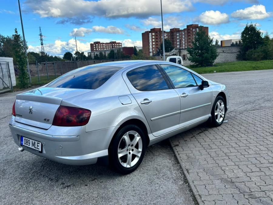Pelēks Peugeot 407 2008 Narva, ar dzinēja tilpumu 2.00 L un nobraukumu 168 tūkst. km par 1250 €, foto 9 vietnē AUTOMOTO.COM.LV