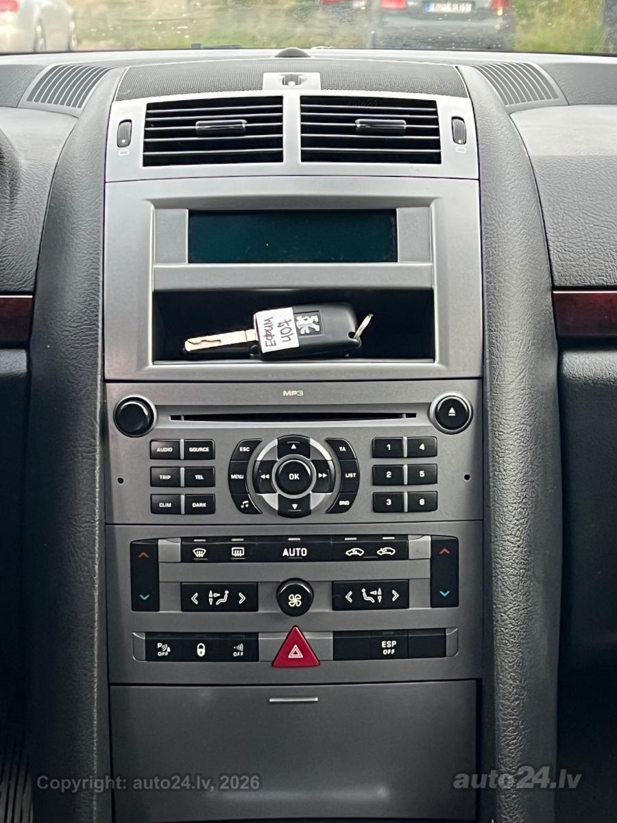Pelēks Peugeot 407 2008 Narva, ar dzinēja tilpumu 2.00 L un nobraukumu 167 tūkst. km par 1499 €, foto 15 vietnē AUTOMOTO.COM.LV